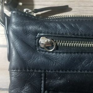Aurielle | Bags | Aurielle Black Leather Crossbody | Poshmark